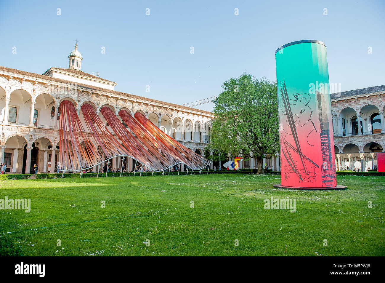 Milan Italy: state universities Stock Photo - Alamy