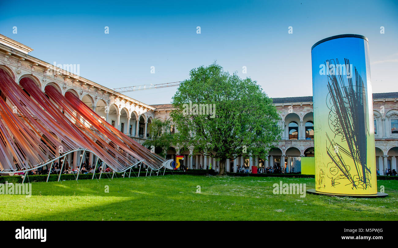 Milan Italy: state universities Stock Photo - Alamy