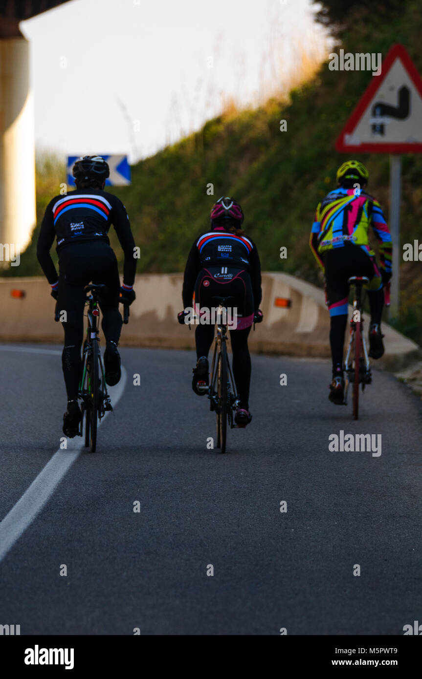 Cycling, Weekend time, sport for fun, lifestyle Stock Photo - Alamy