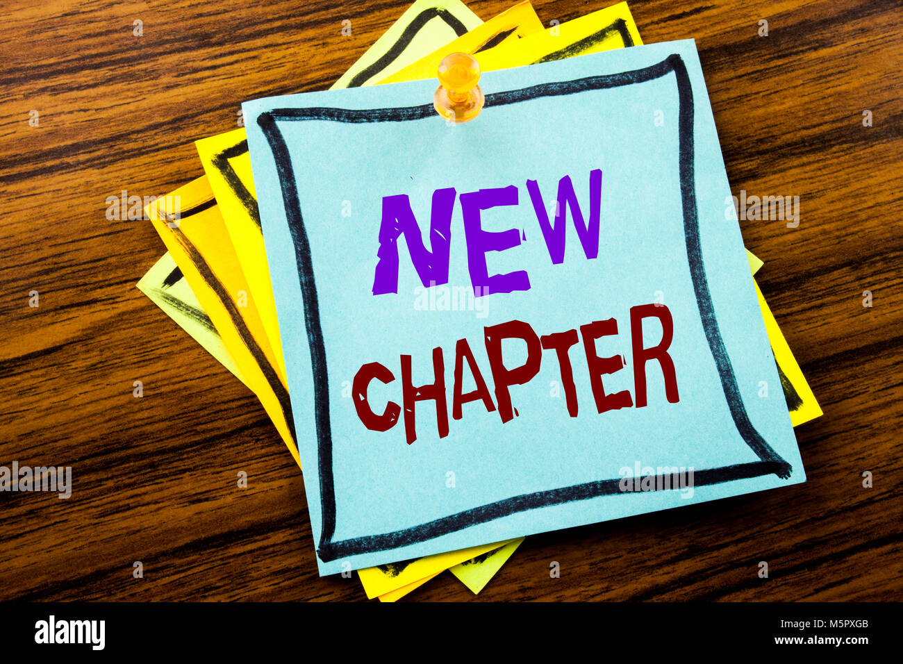 Writing text showing New Chapter. Business concept for Starting New ...