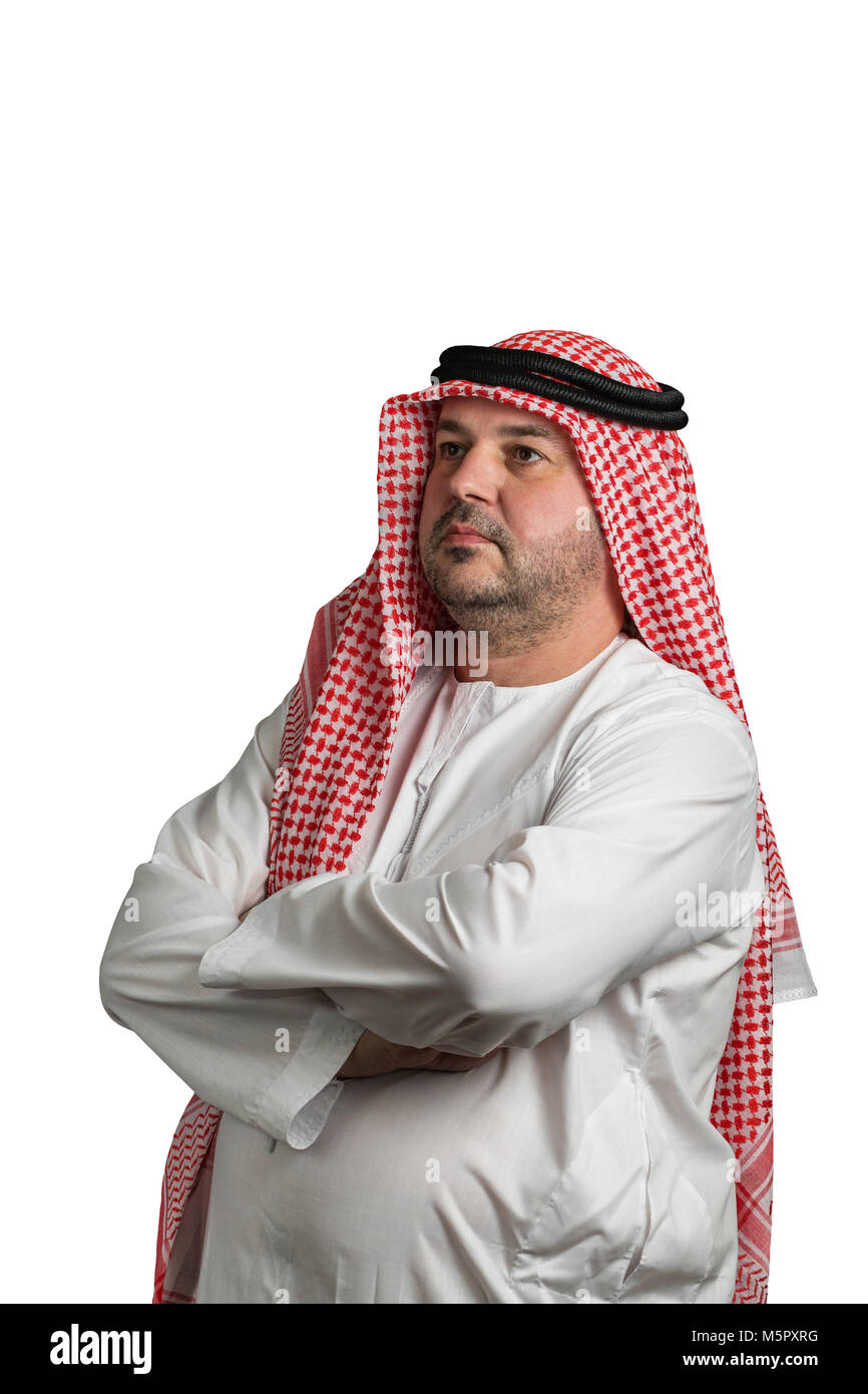 A man in traditional Arabic clothes Stock Photo - Alamy