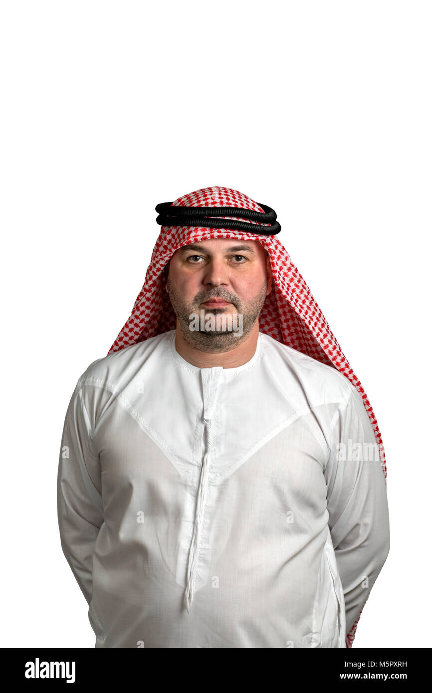 A man in traditional Arabic clothes Stock Photo - Alamy