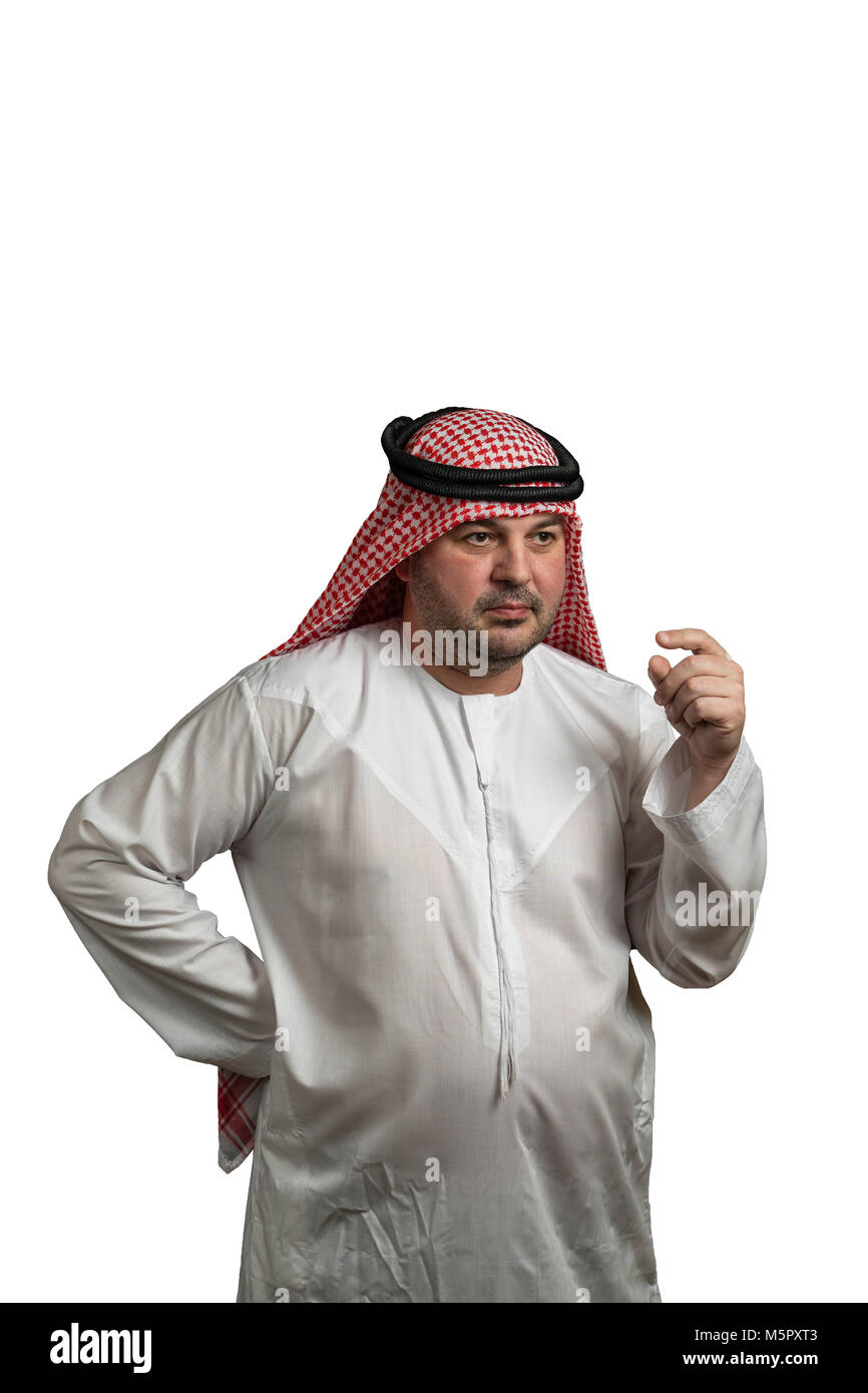 A man in traditional Arabic clothes Stock Photo - Alamy