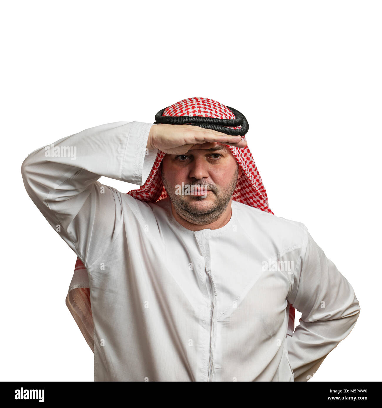 A man in traditional Arabic clothes Stock Photo - Alamy