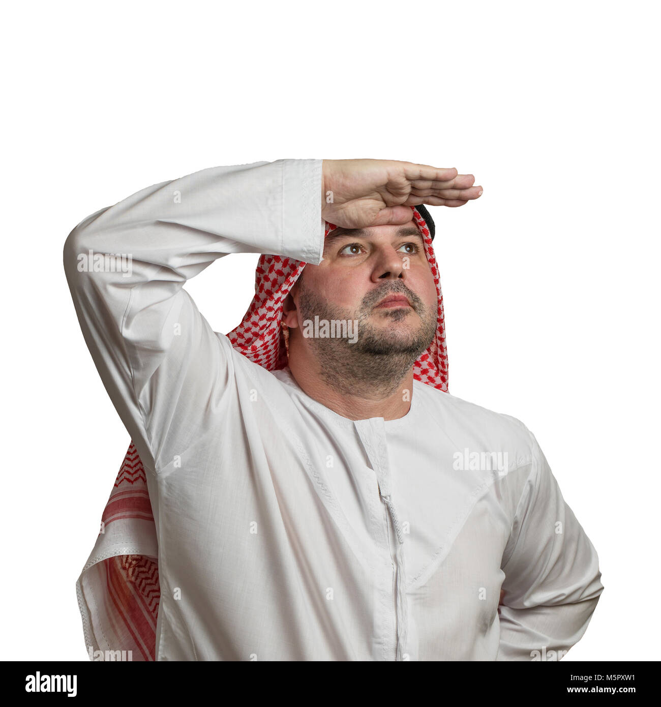 A man in traditional Arabic clothes Stock Photo - Alamy