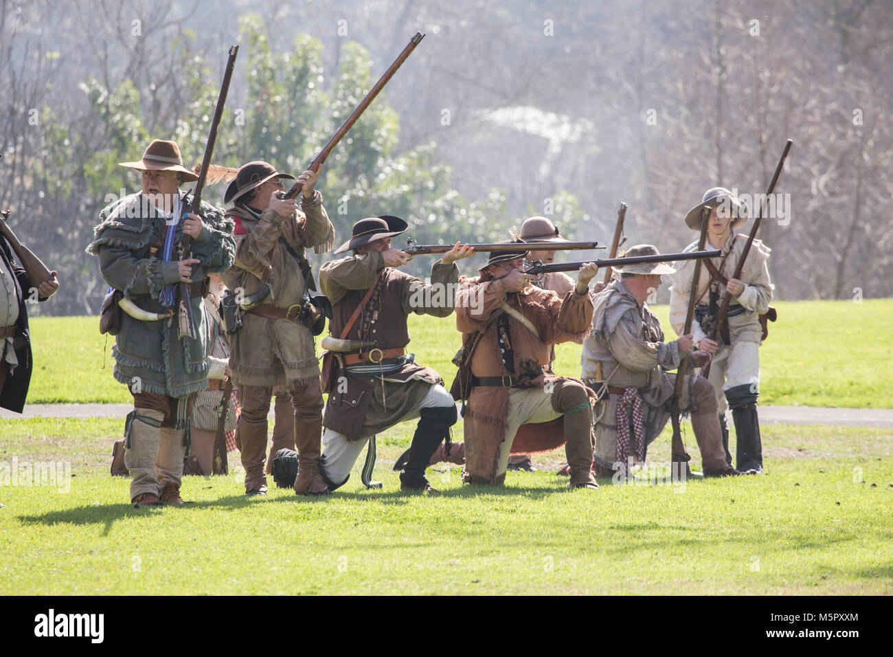 American Revolutionary War Battles Scenes