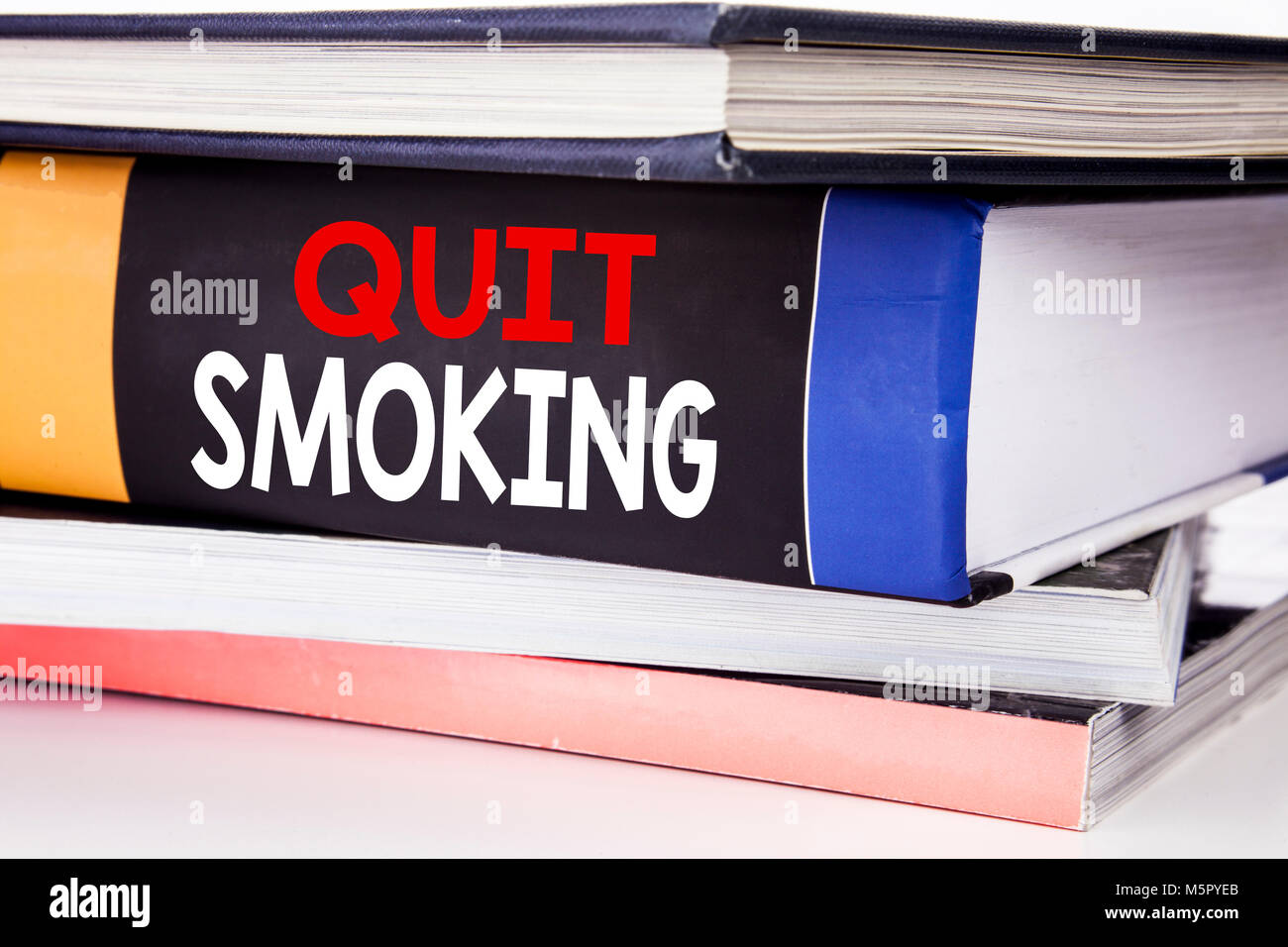 Hand writing text caption inspiration showing Quit Smoking. Business ...