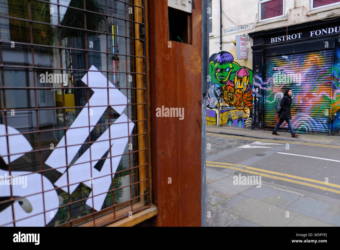 Murals in Shoreditch area, London, United Kingdom Stock Photo - Alamy
