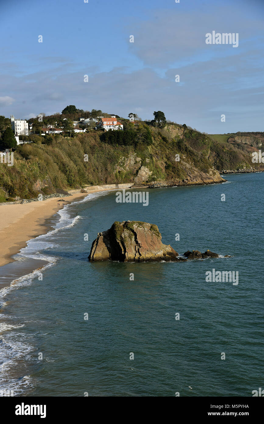 Tenby, South Pembrokeshire. Pictures show the North Beach and the ...