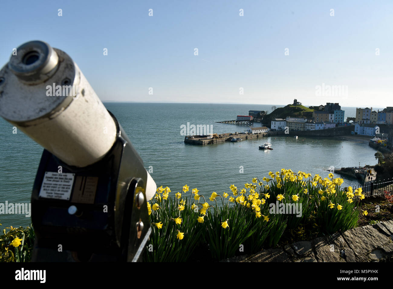 Tenby, South Pembrokeshire. Pictures show the North Beach and the ...