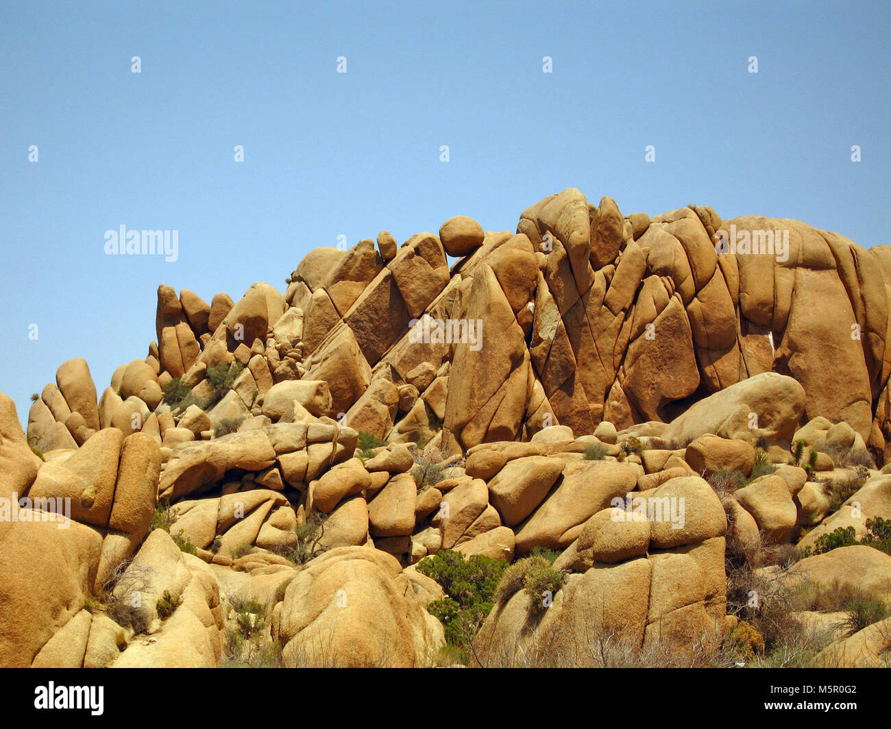 Ball Rock; Jumbo Rocks Campgound Stock Photo - Alamy