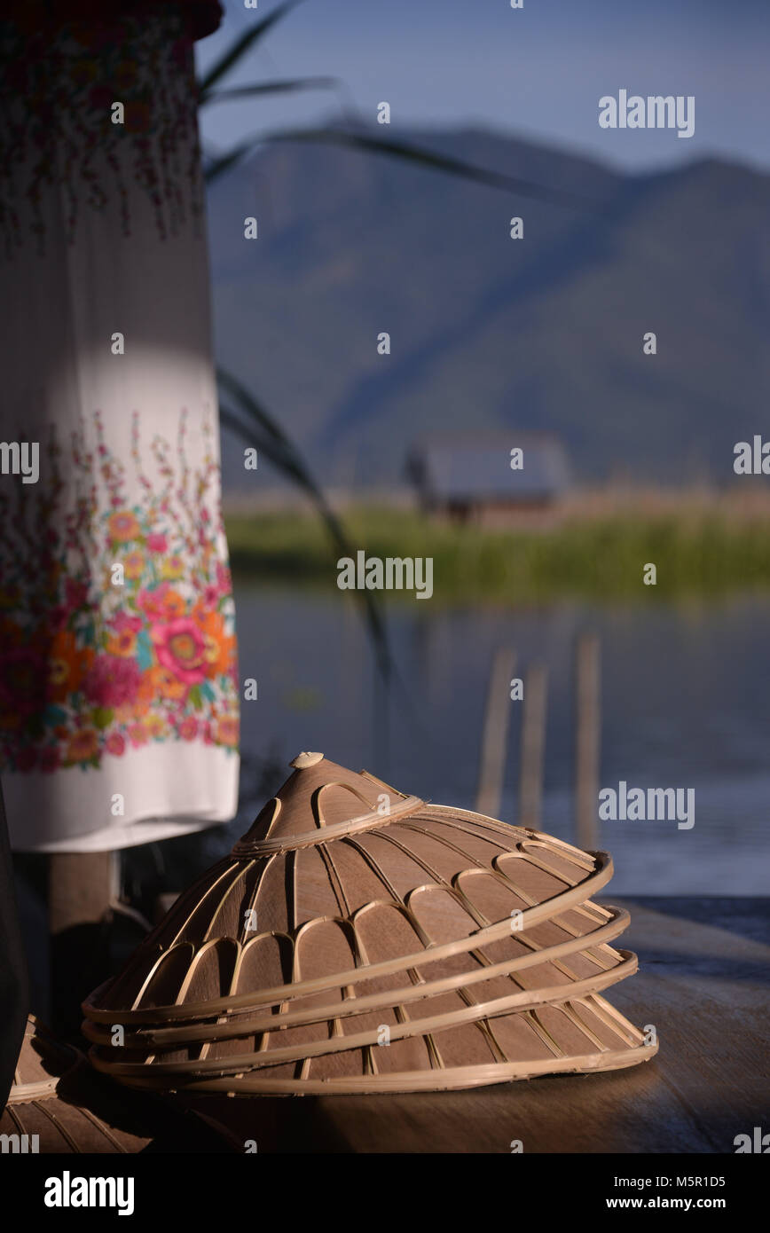 Bamboo conical hat hi-res stock photography and images - Alamy