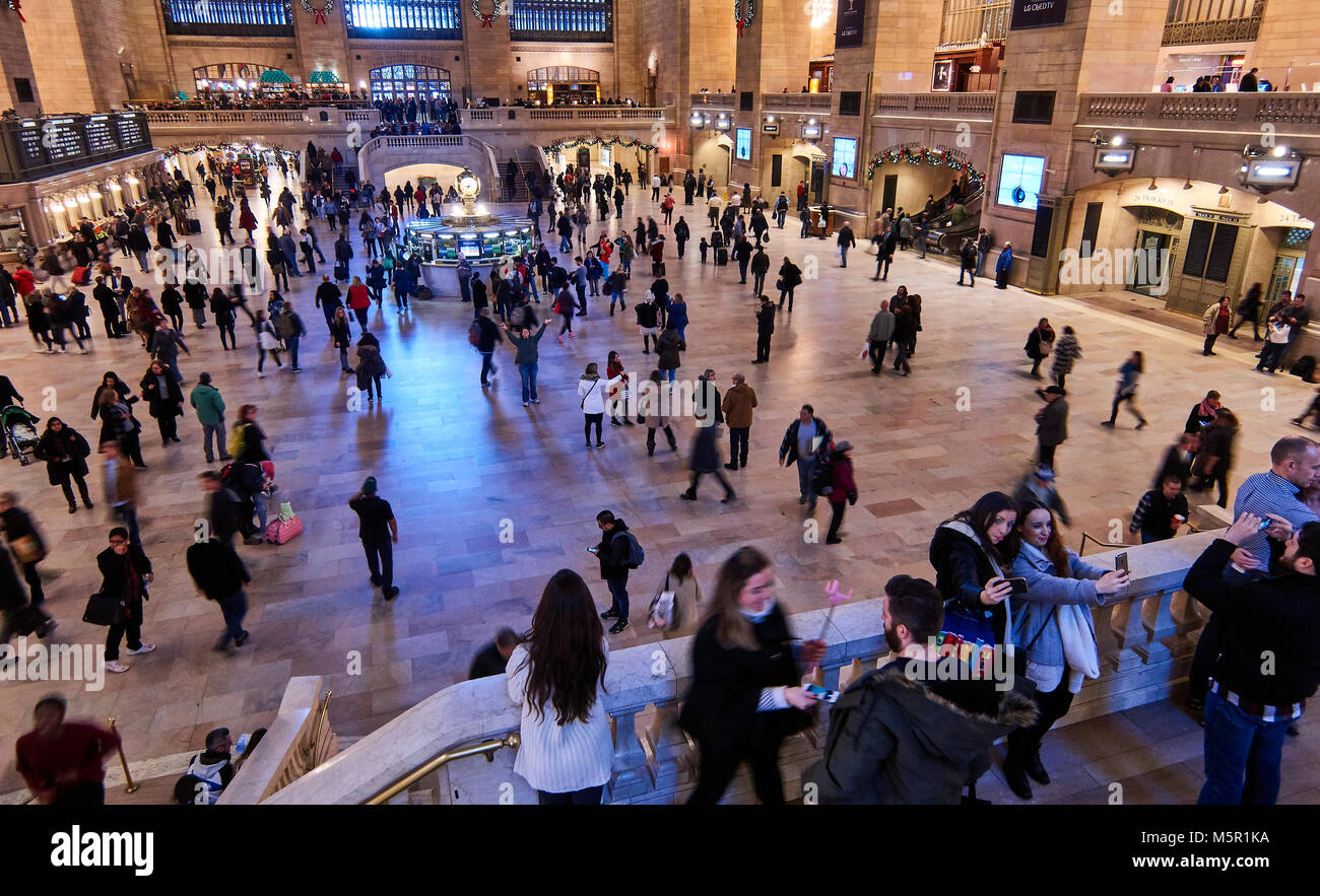 Grand Central main concourse Stock Photo - Alamy