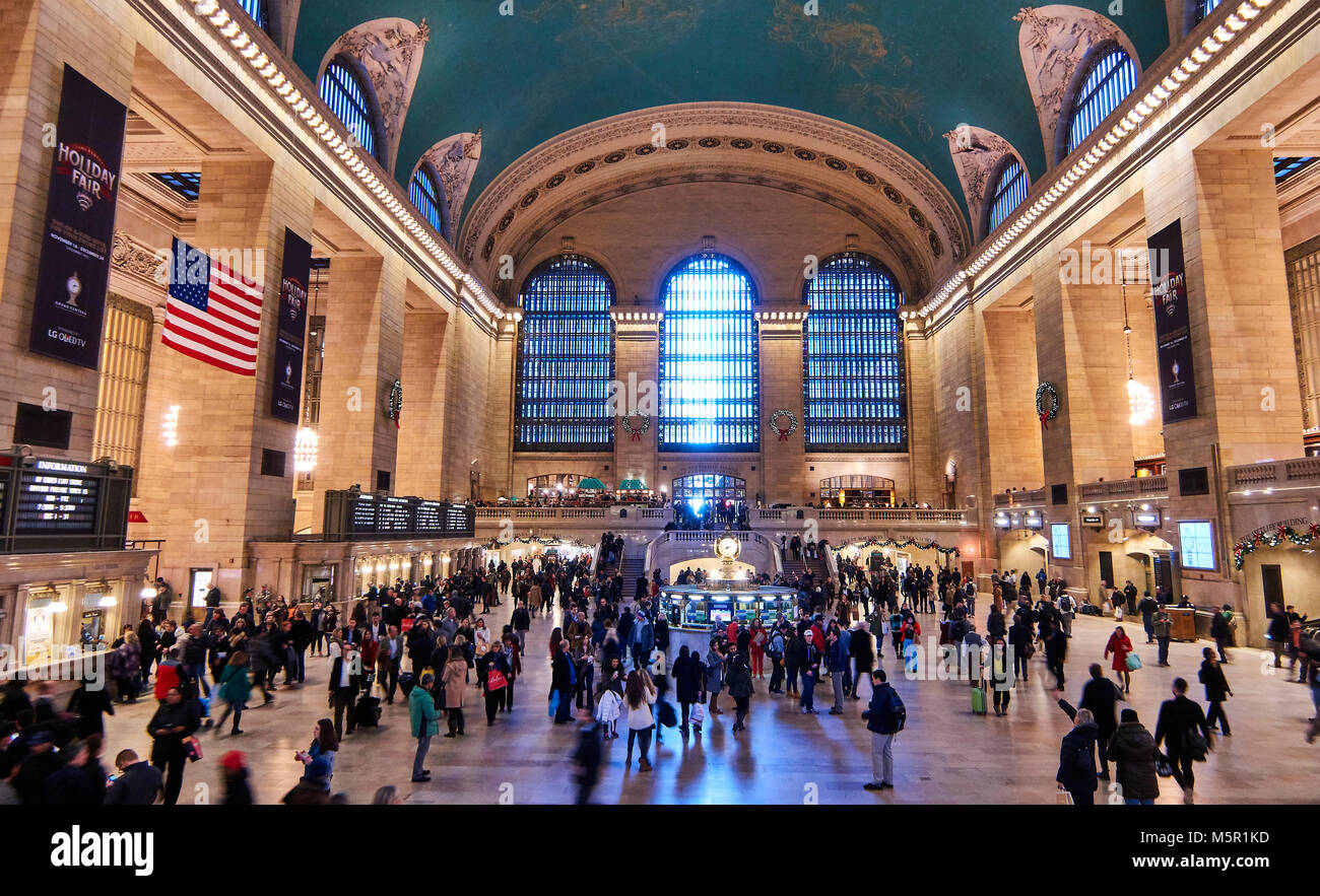 Grand Central main concourse Stock Photo - Alamy