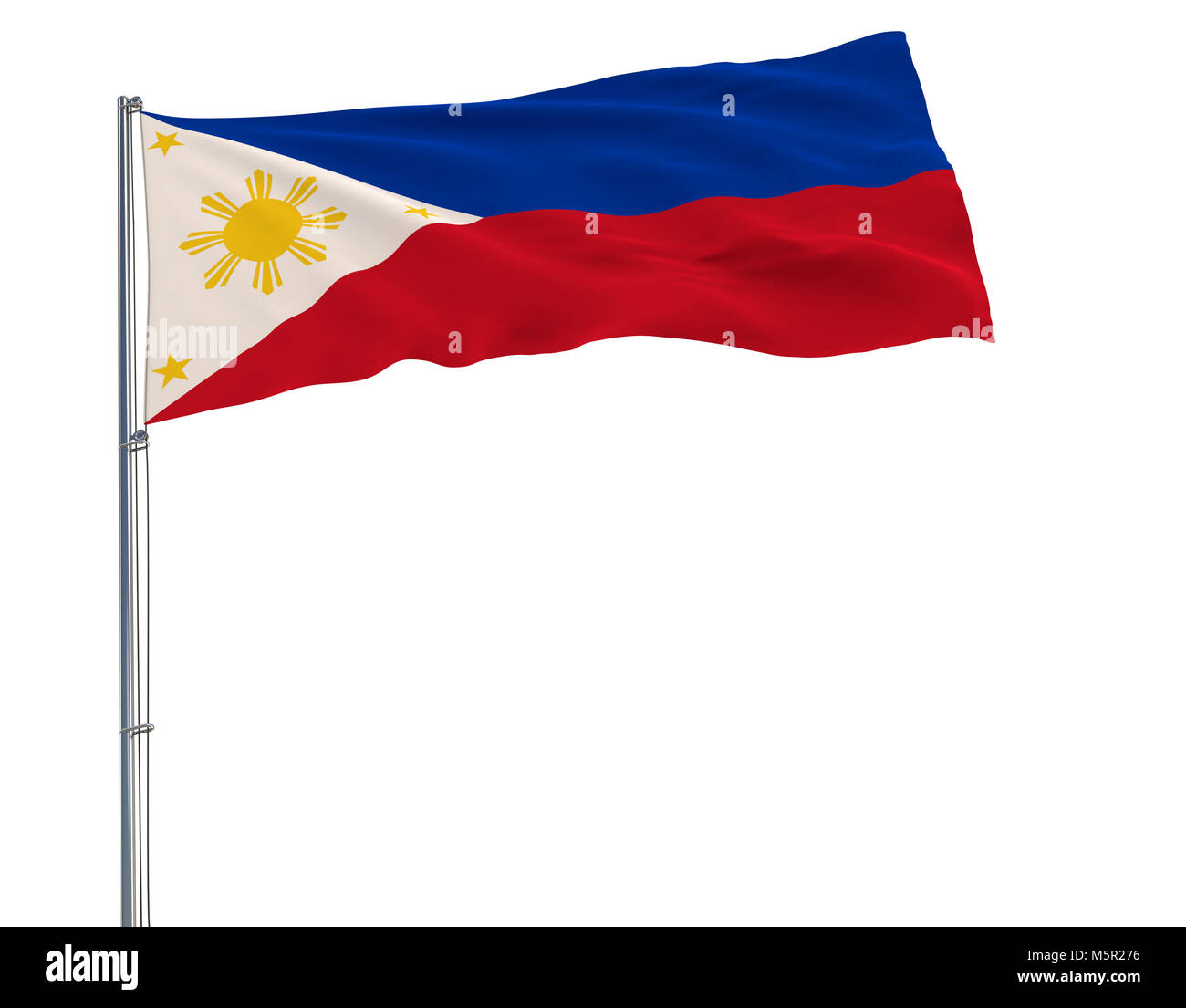 Philippine flag Cut Out Stock Images & Pictures - Alamy