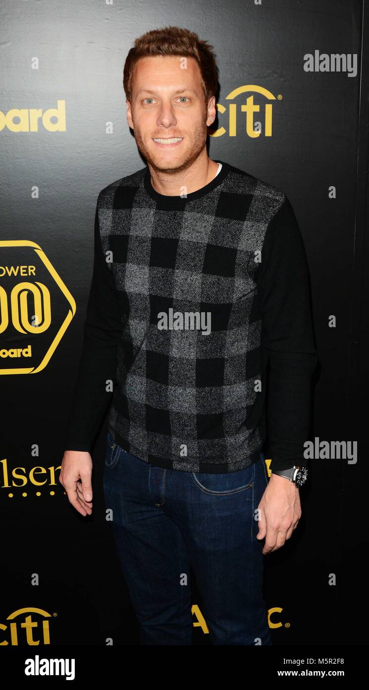 2018 Billboard Power 100 NYC Featuring: Adam Alpert Where: NYC, New ...