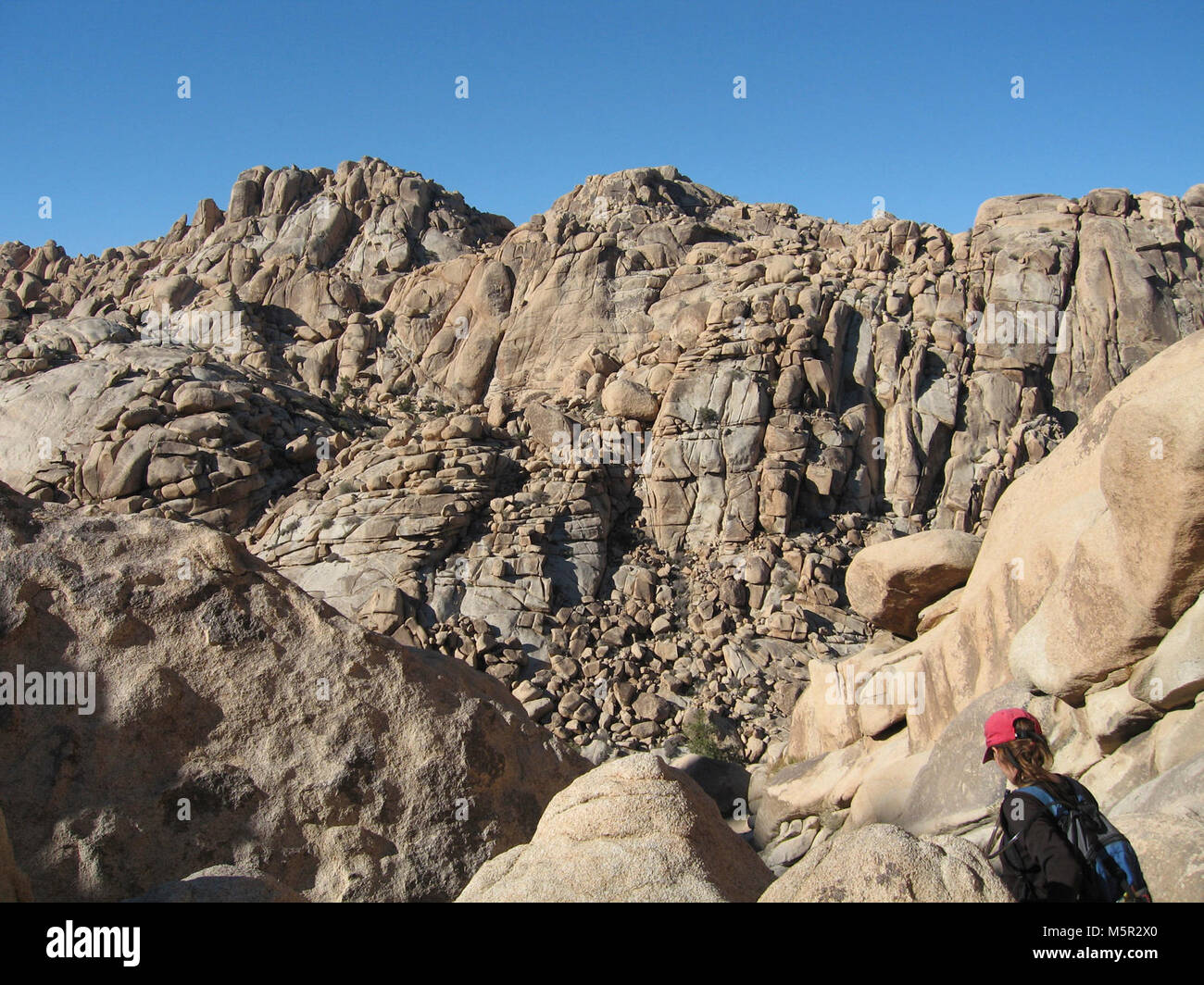 Exploring Wonderland of Rocks Stock Photo - Alamy