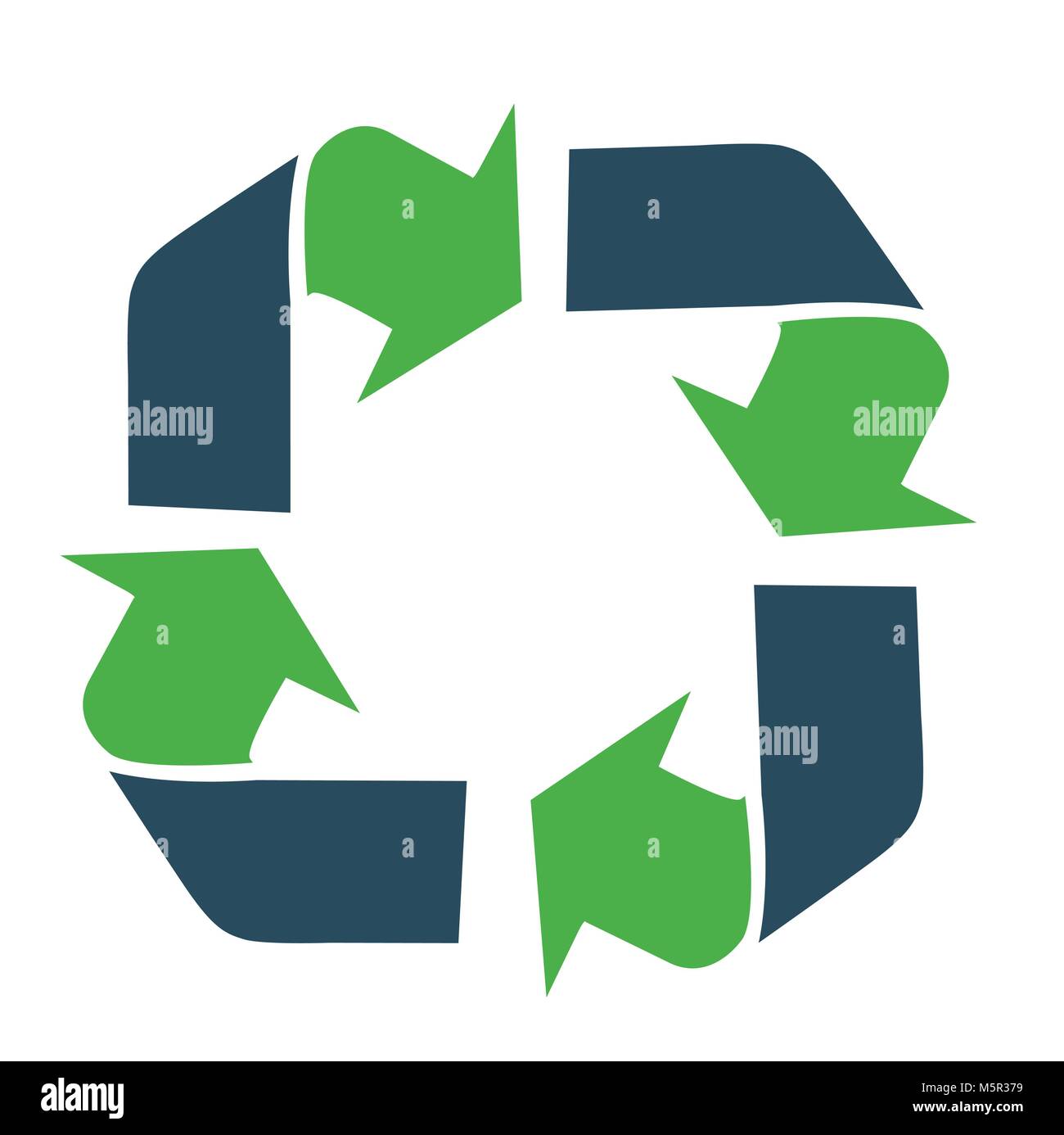 Vector recycle sign Stock Vector Image & Art - Alamy