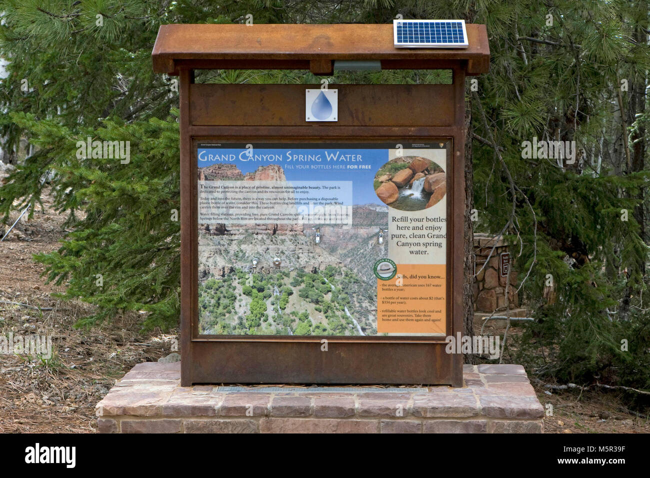 Grand Canyon North Kaibab Water Bottle Filling Station . Designated ...