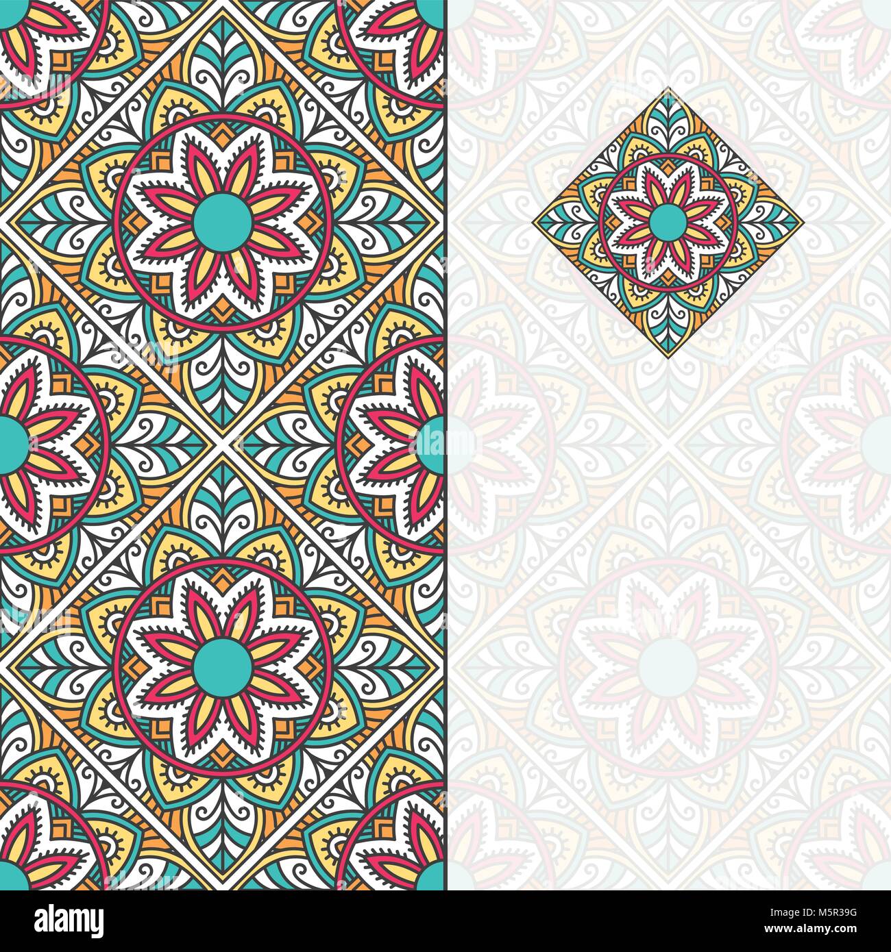 Invitation card with mandala Stock Vector Image & Art - Alamy