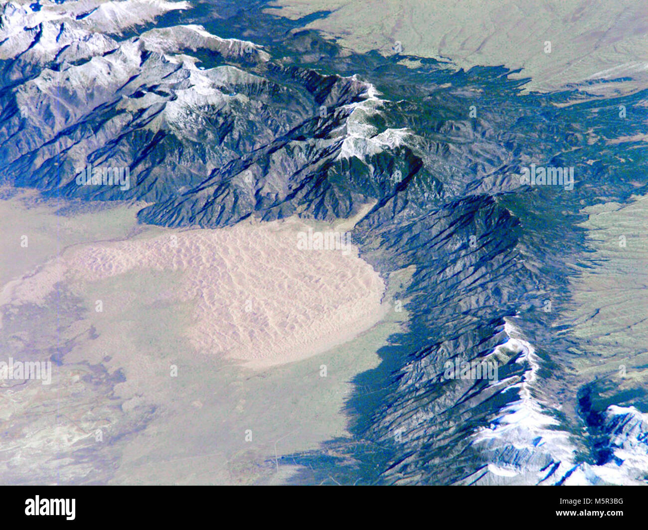 Great Sand Dunes From the International Space Station Stock Photo - Alamy