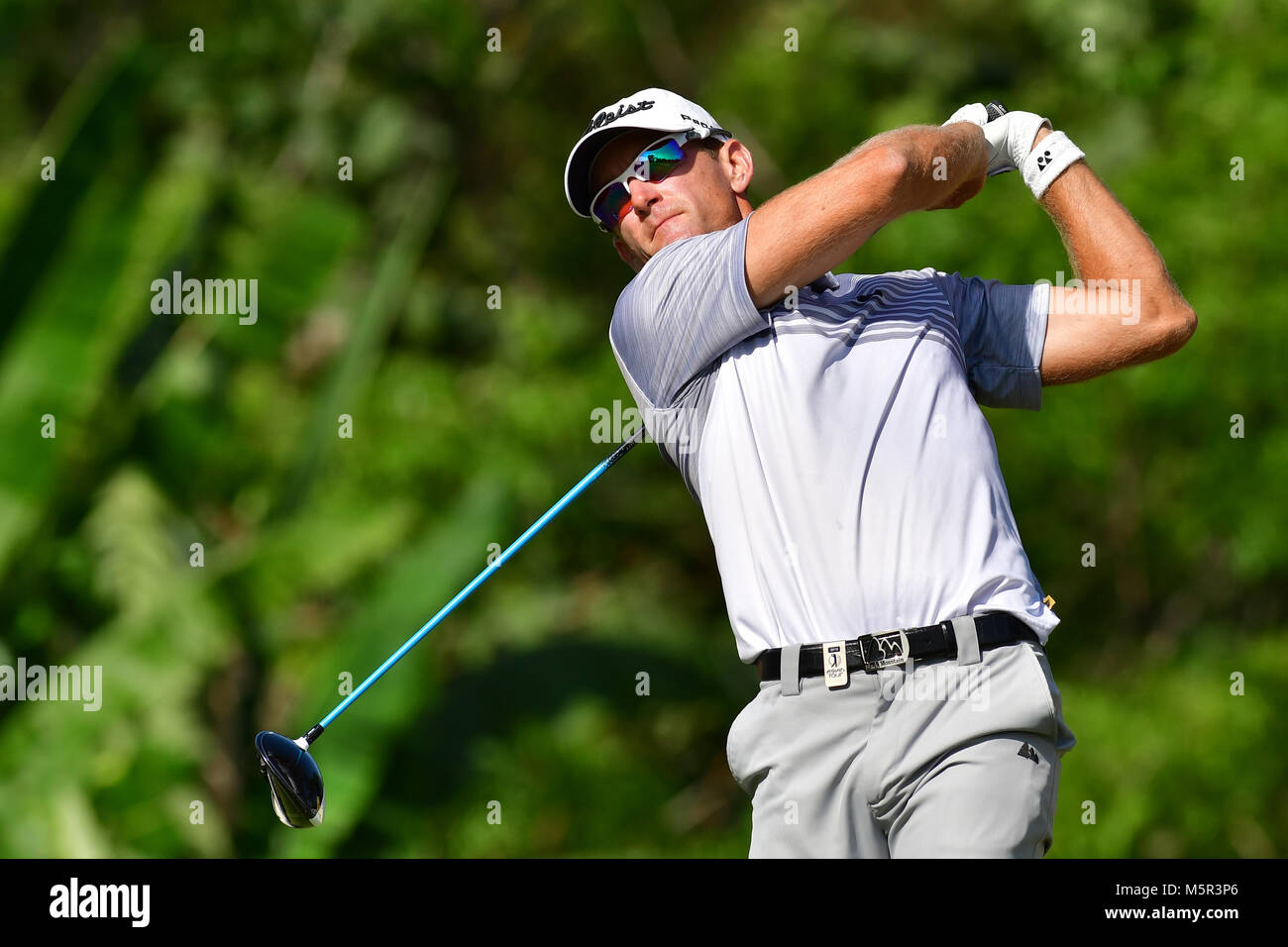 KUALA LUMPUR, MALAYSIA - FEBRUARY 04: Berry Henson of USA watches his ...