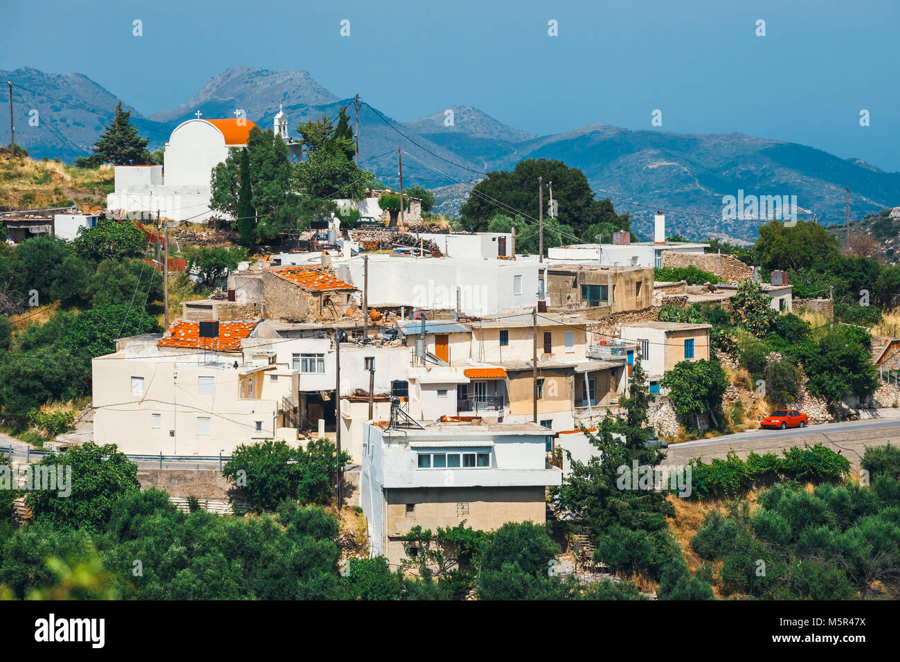 Crete medieval village hi-res stock photography and images - Alamy