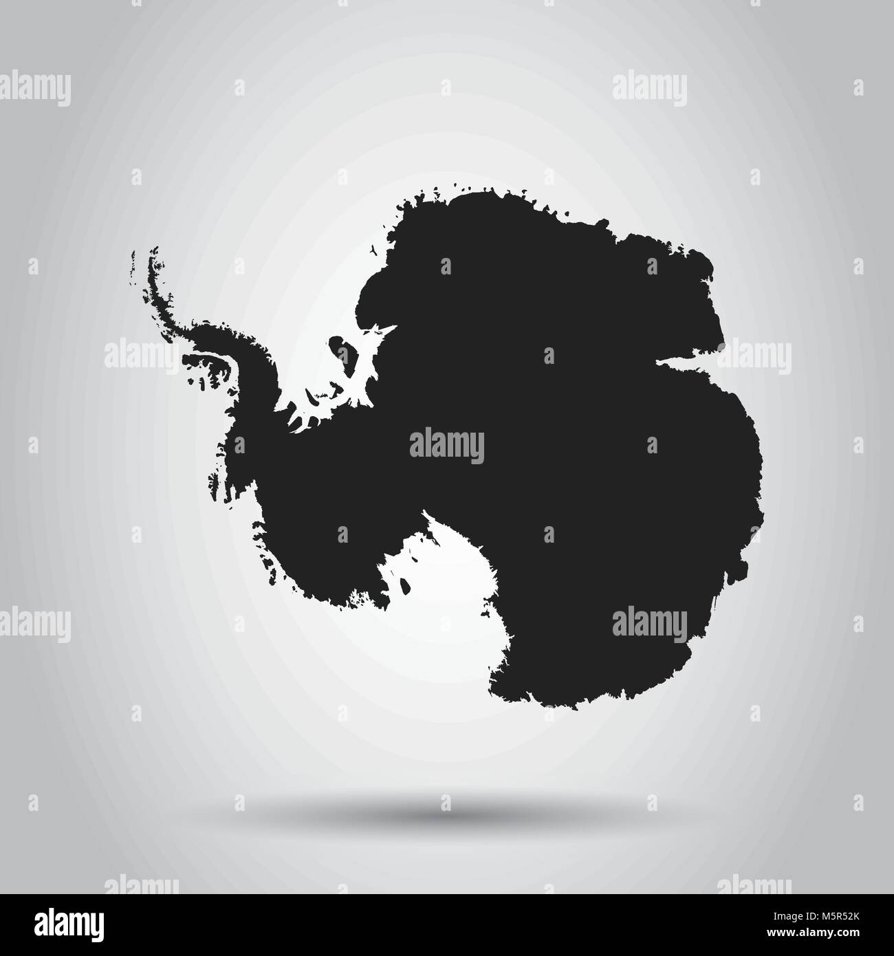 Antarctica map Stock Vector Images - Alamy