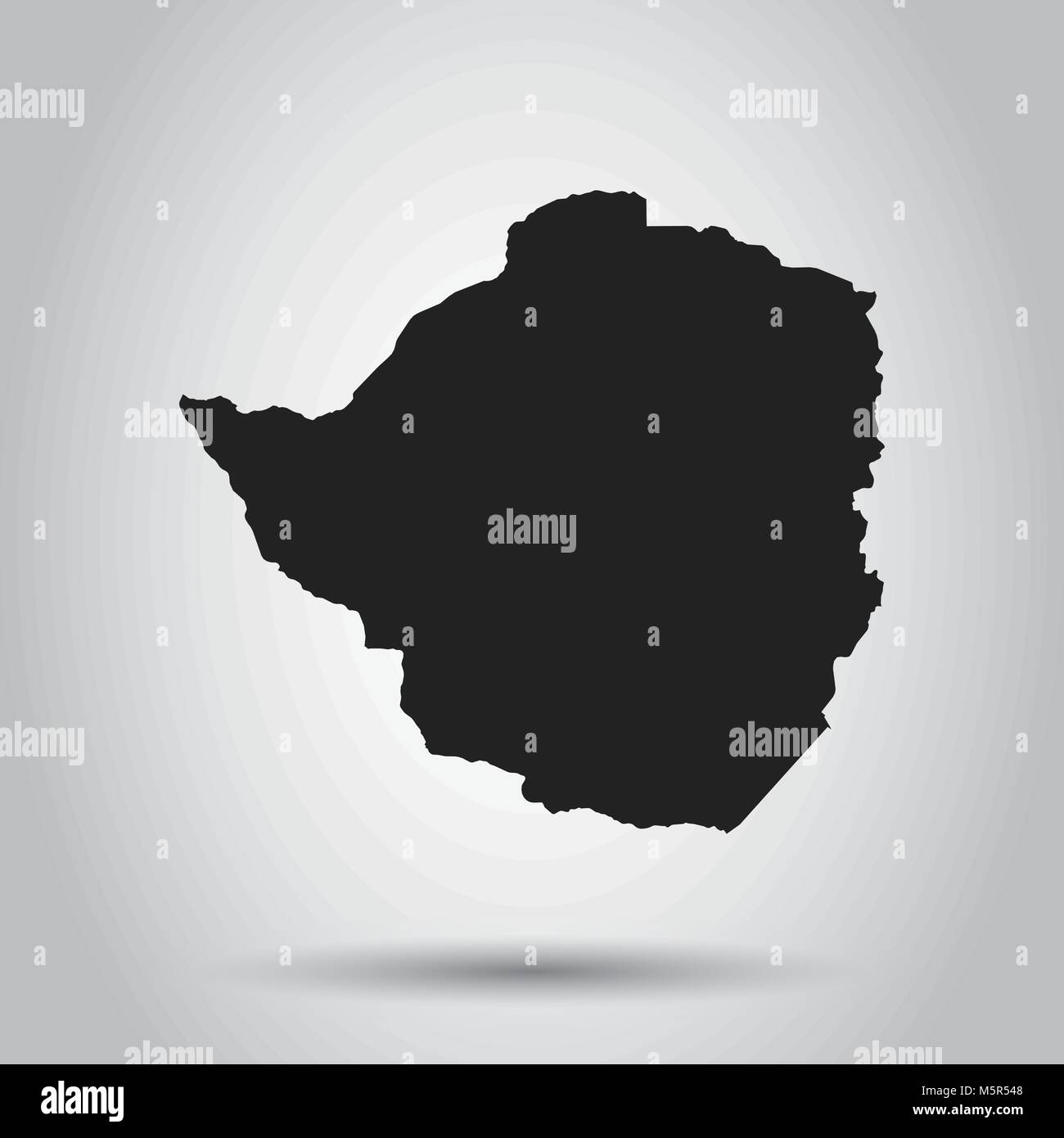Map of zimbabwe Stock Vector Images - Alamy