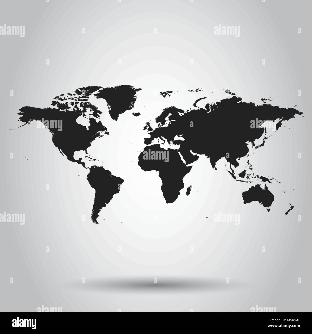 World map icon. Business concept world map pictogram. Vector ...