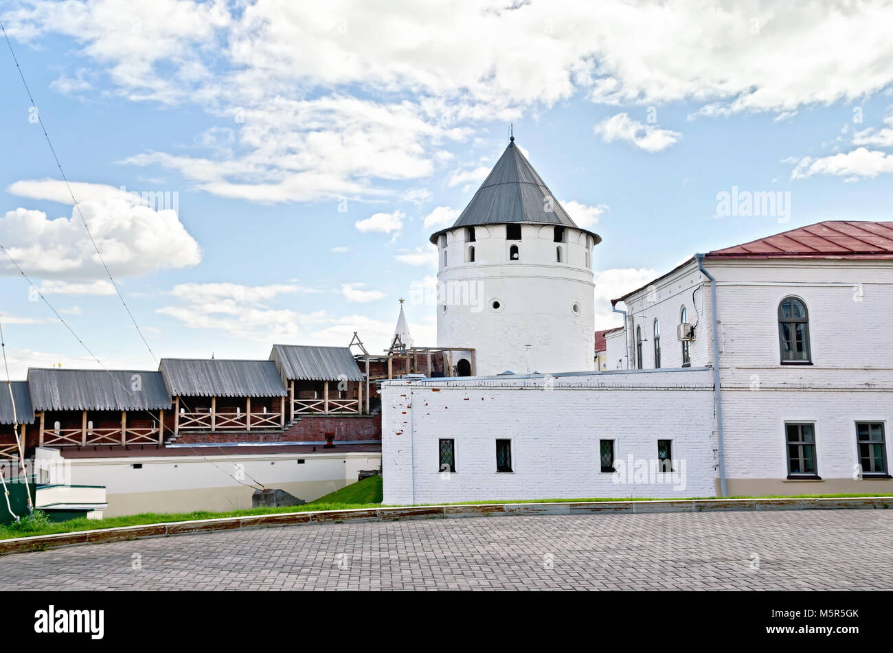 KAZAN, RUSSIA - JULY 26, 2014: A complex of architectural and ...