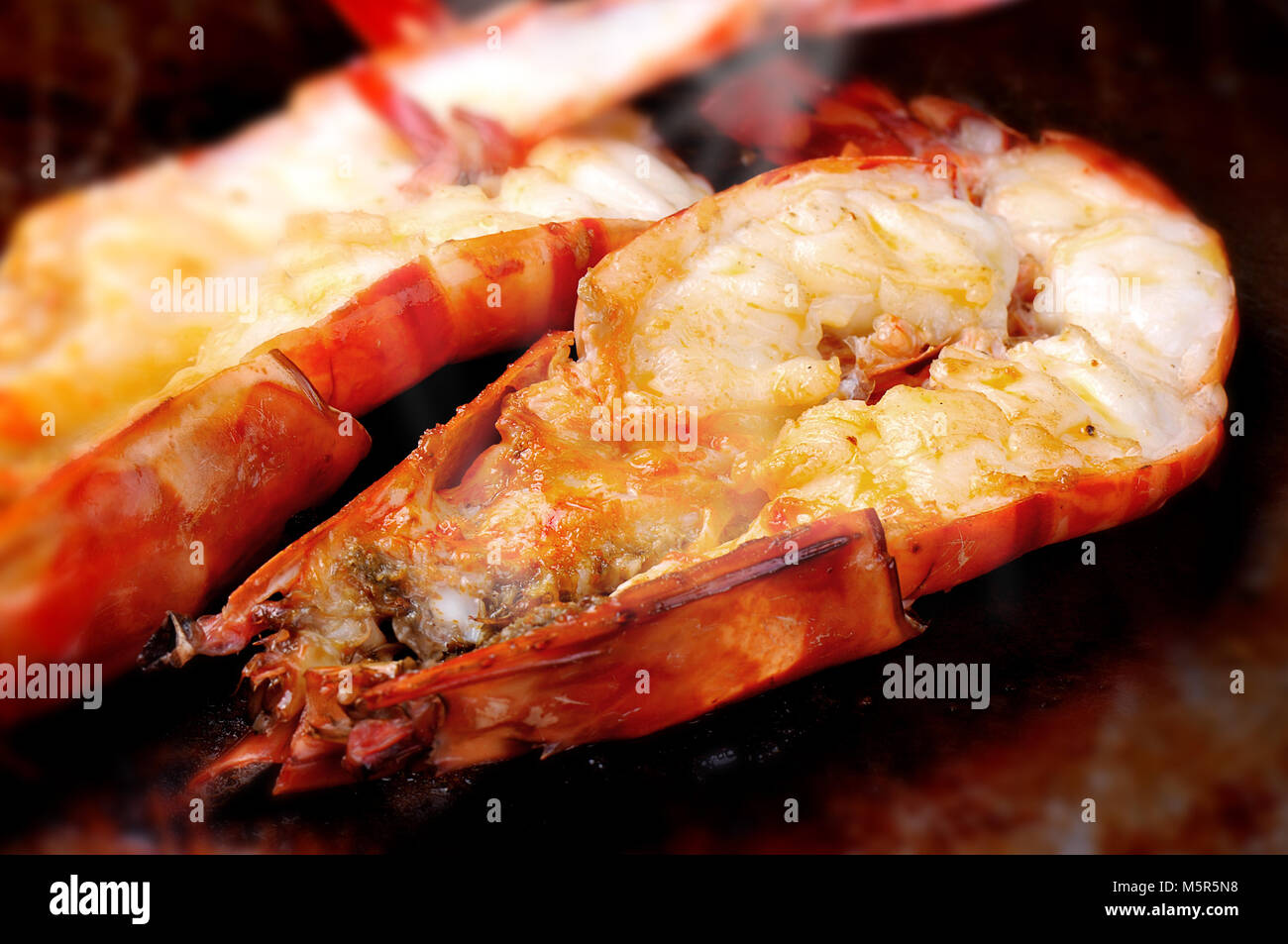 Japan food teppan yaki Stock Photo - Alamy