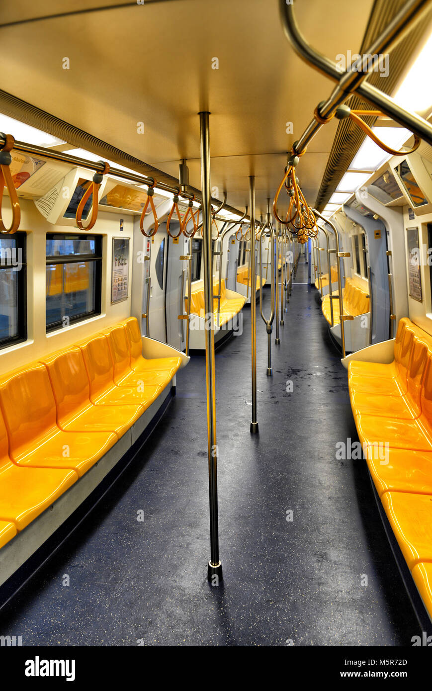 Inside bts train bangkok metro hi-res stock photography and images - Alamy