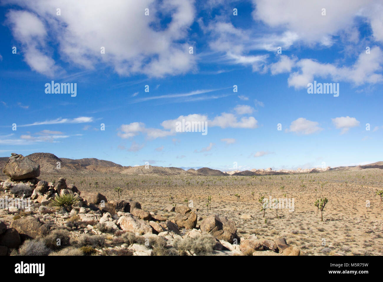 Queen Valley landscape Stock Photo - Alamy