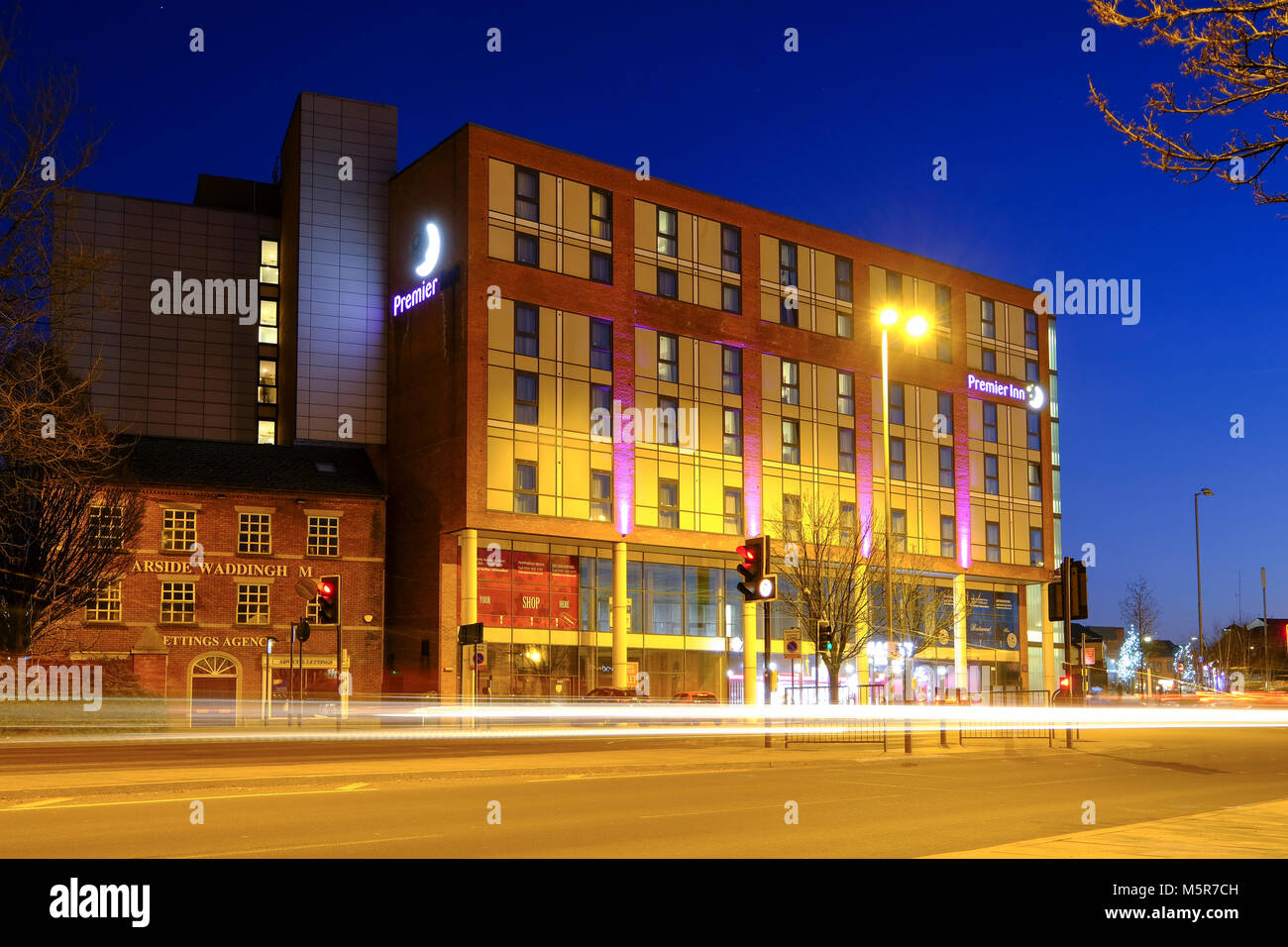 The Premier Inn Hotel, Preston City Centre Stock Photo - Alamy