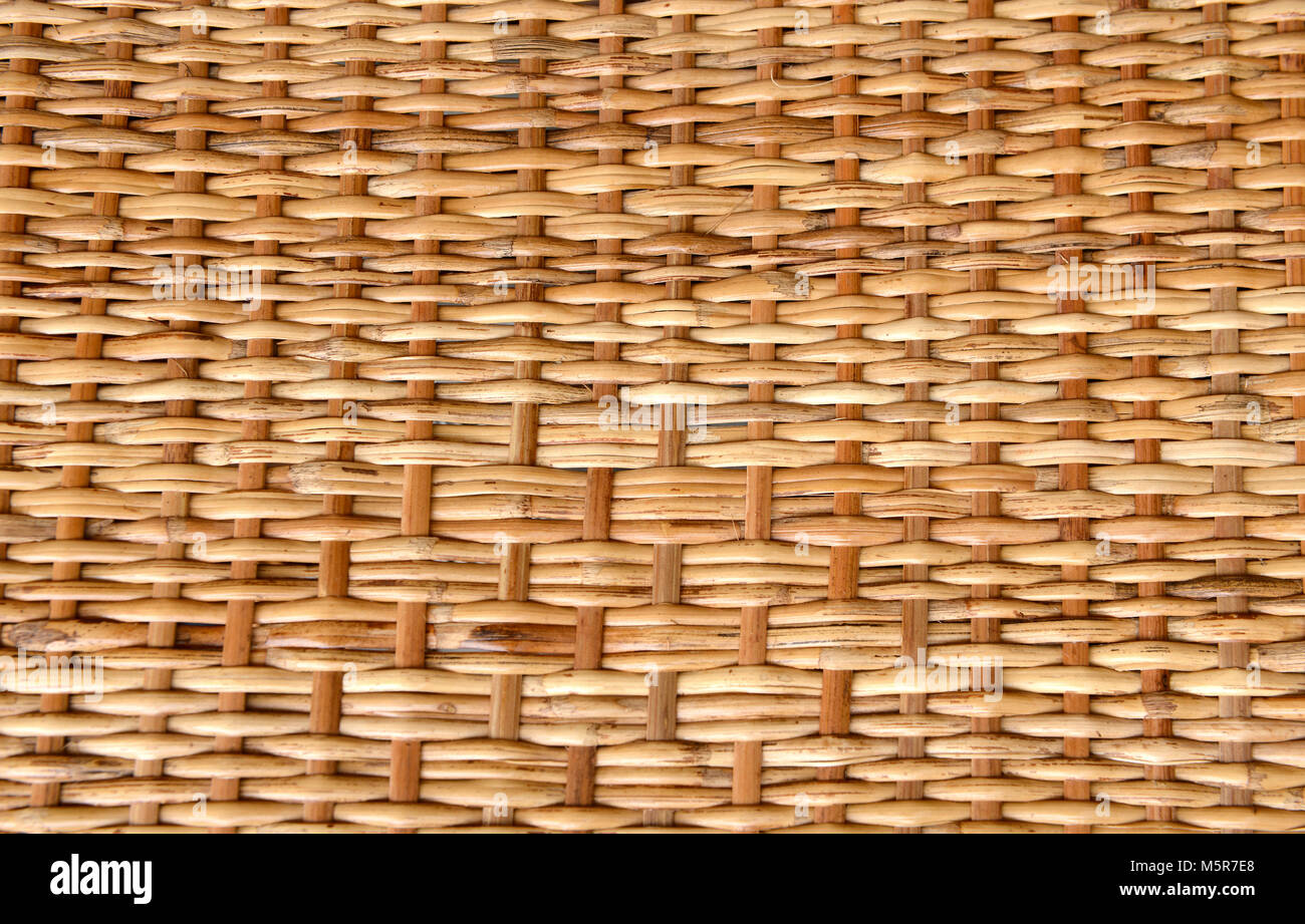basketwork from bamboo in thailand natural handmade Stock Photo - Alamy