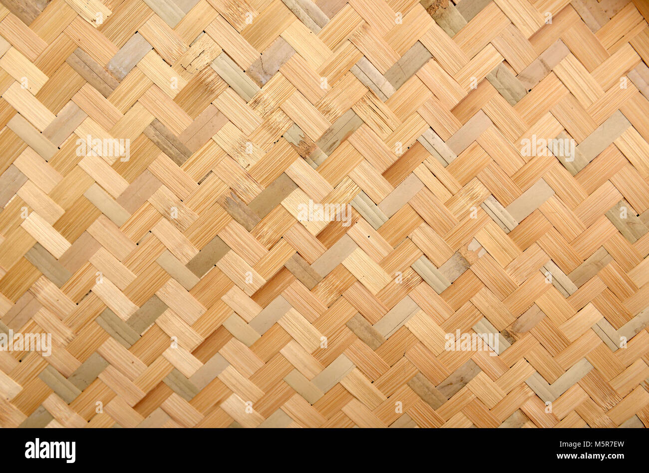 basketwork from bamboo in thailand natural handmade Stock Photo - Alamy