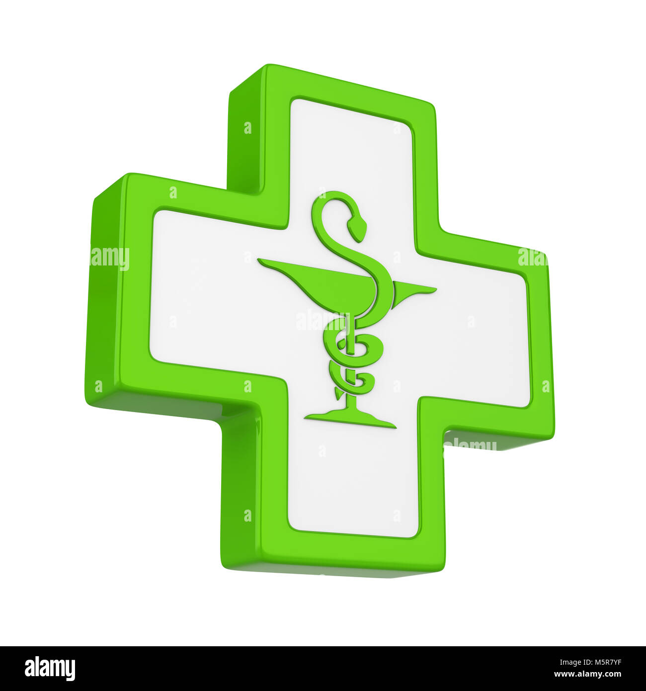 Pharmacy Symbol Isolated Stock Photo - Alamy