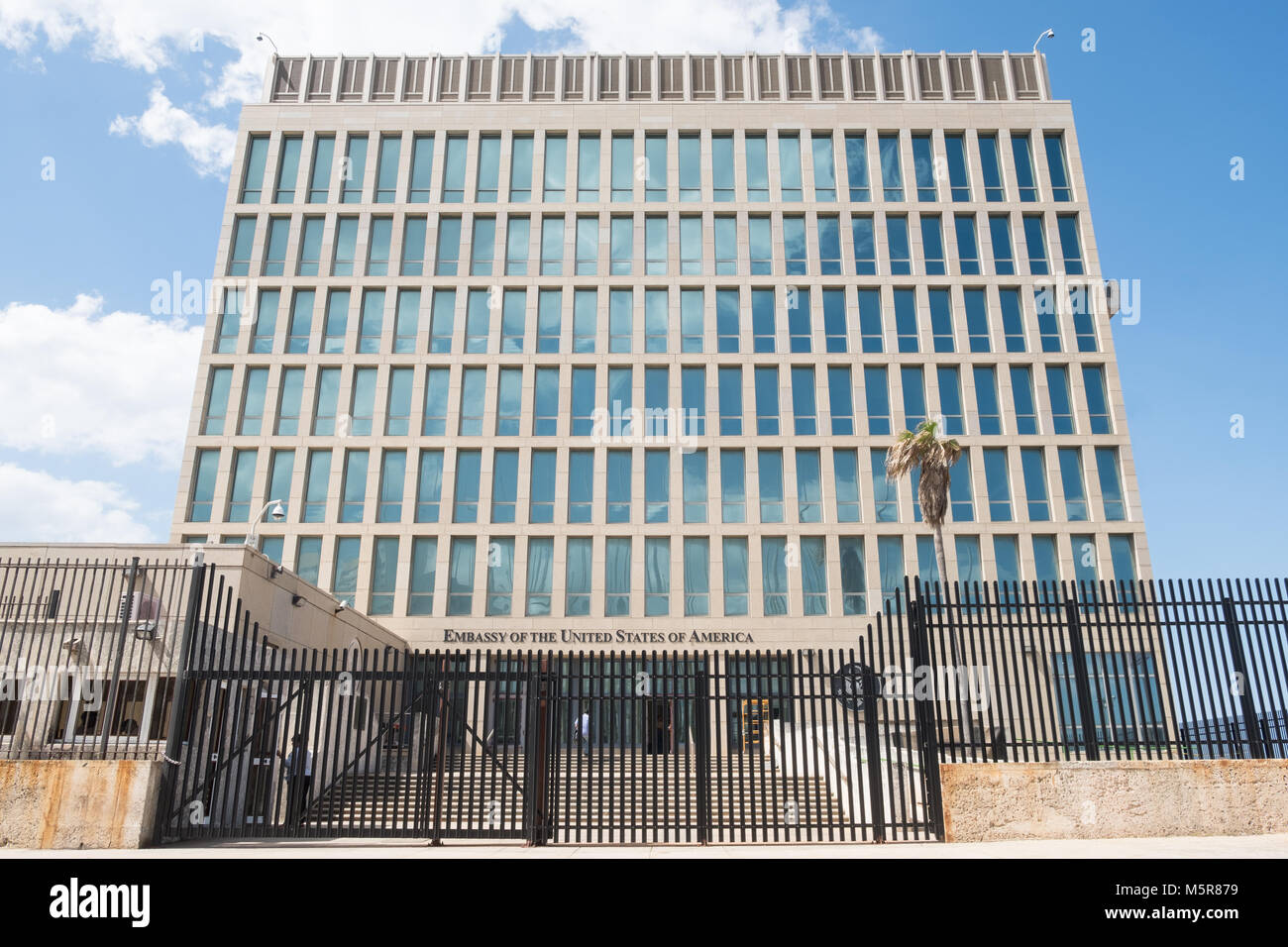 US Embassy in Havana Cuba Stock Photo - Alamy