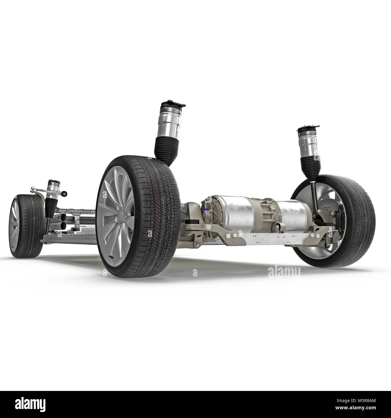 Sedan chassis electric engine hi-res stock photography and images - Alamy