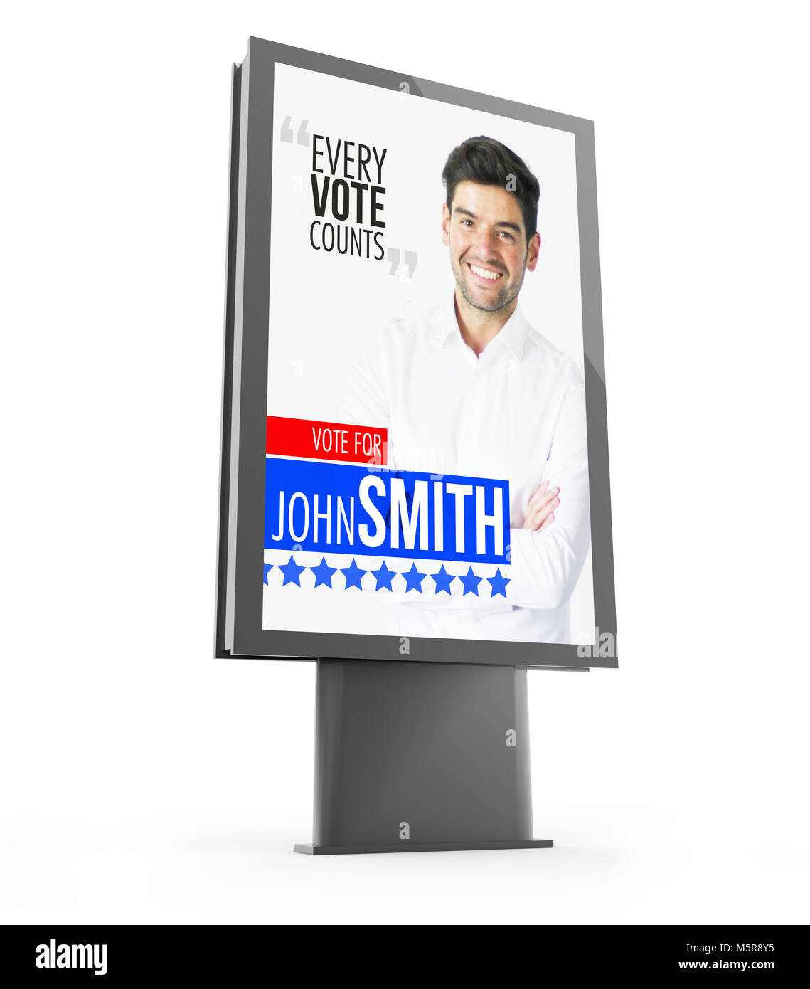 Billboard ad for a politician hi-res stock photography and images - Alamy