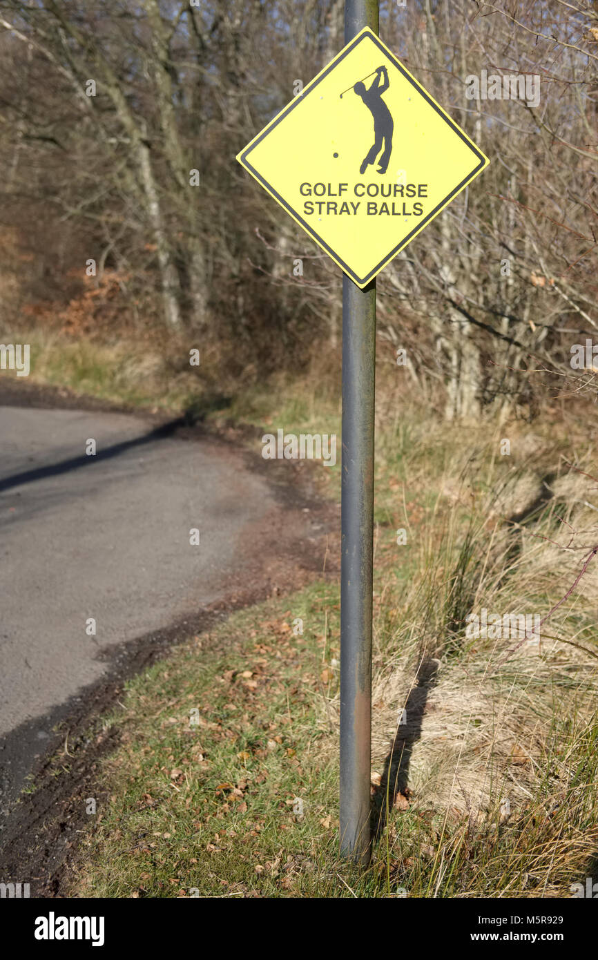 Signage st andrews golf course hi-res stock photography and images - Alamy