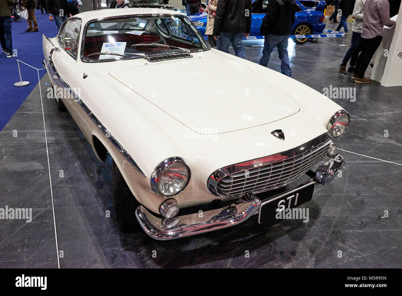 The original TV car from the Saint, 1962 Volvo P1800 Reg ST1. Showing ...