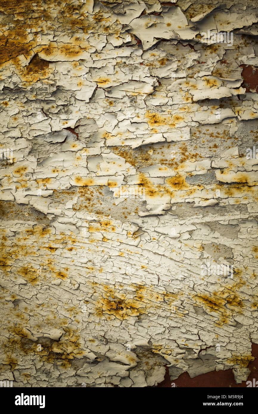 Rusty metal and peeling paint Stock Photo - Alamy