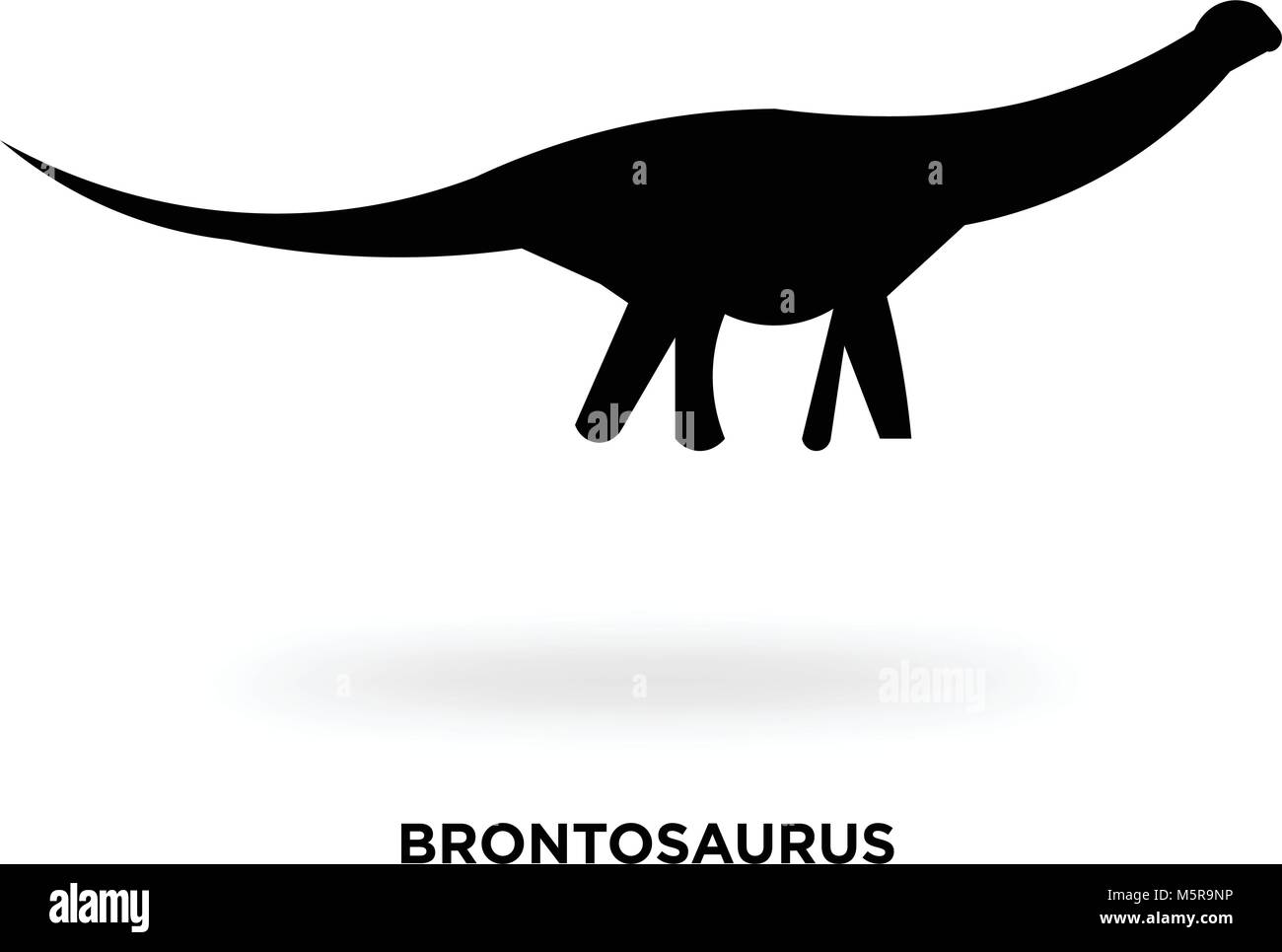 Diplodocus Dinosaur Silhouette High Resolution Stock Photography and Images - Alamy