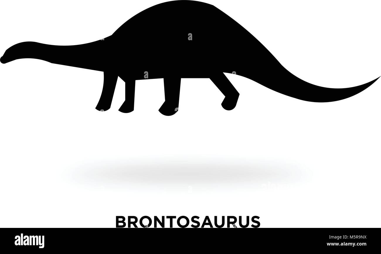 Brontosaurus Silhouette