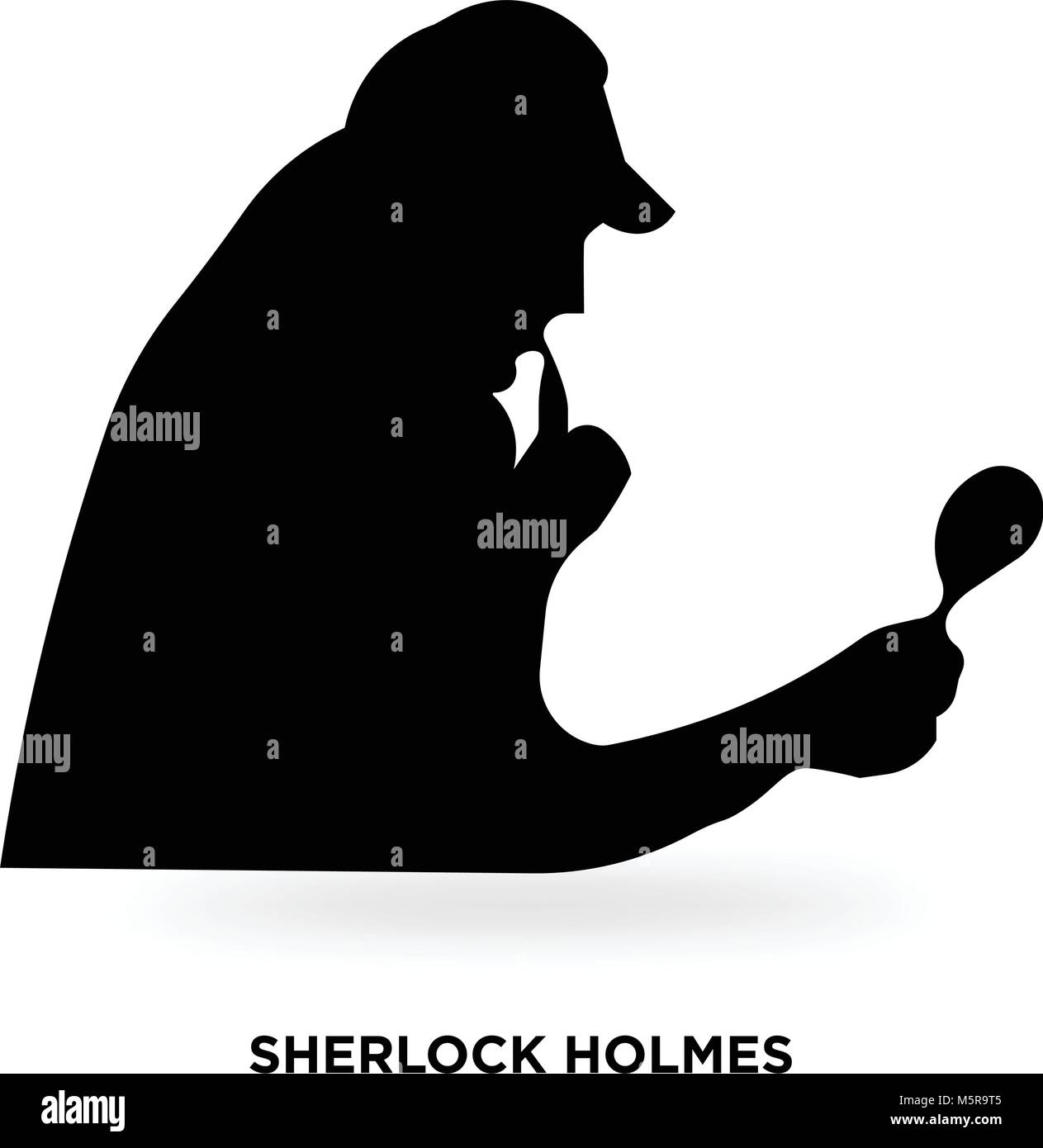 Sherlock holmes scene Stock Vector Images - Alamy