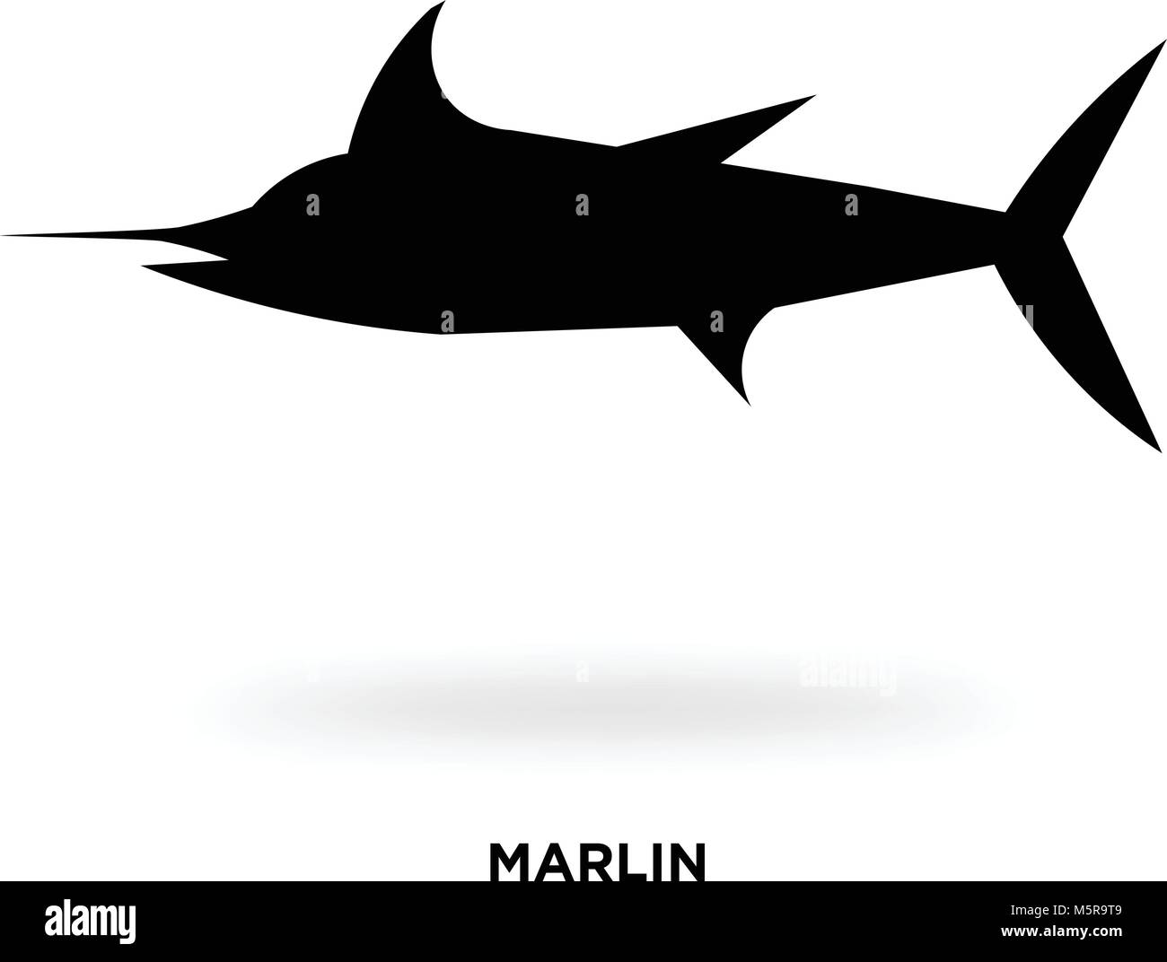 Drawing marlin Stock Vector Images - Alamy