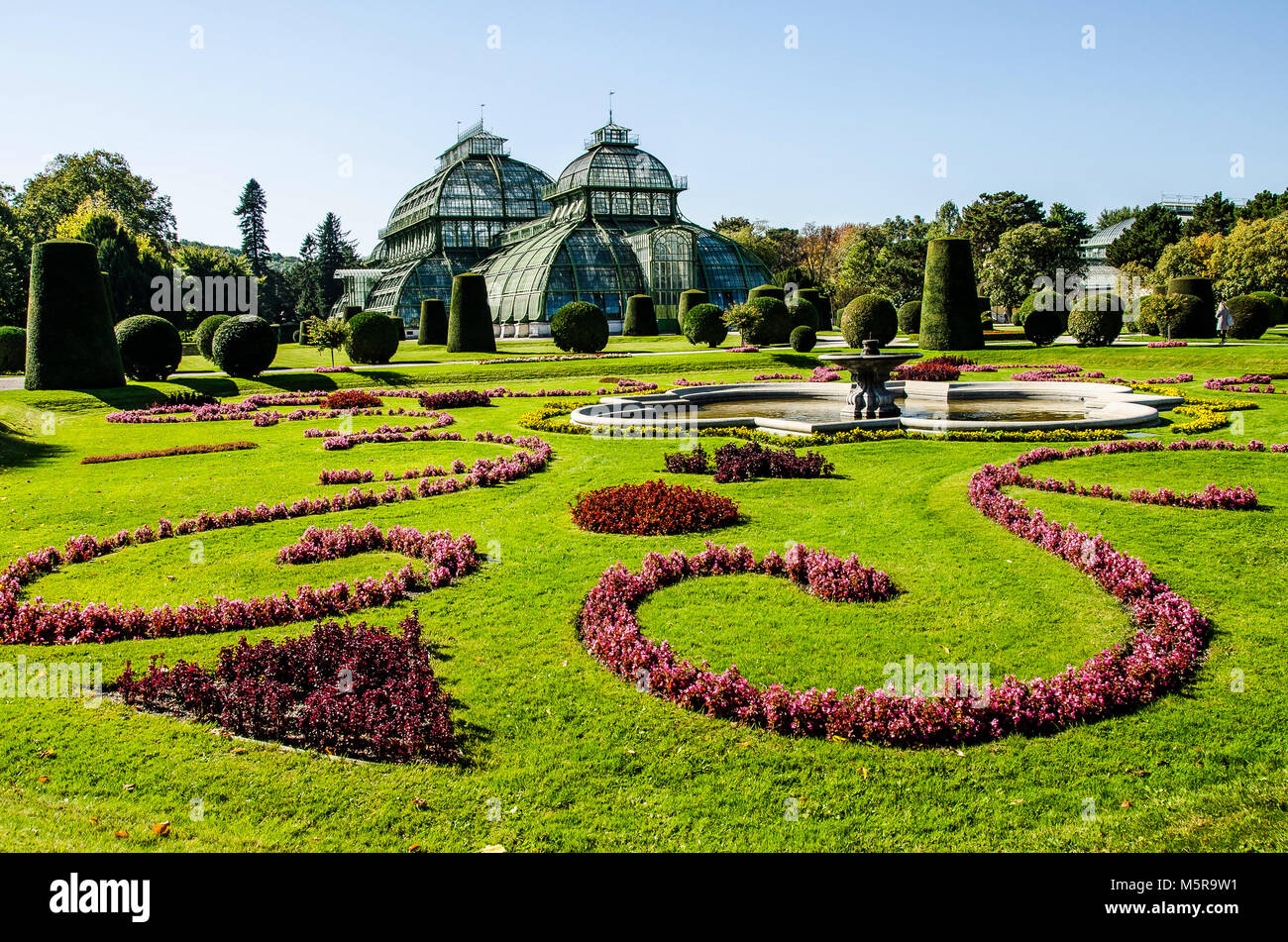 The Palmenhaus in the Schönbrunn Palace gardens is one of the last of ...