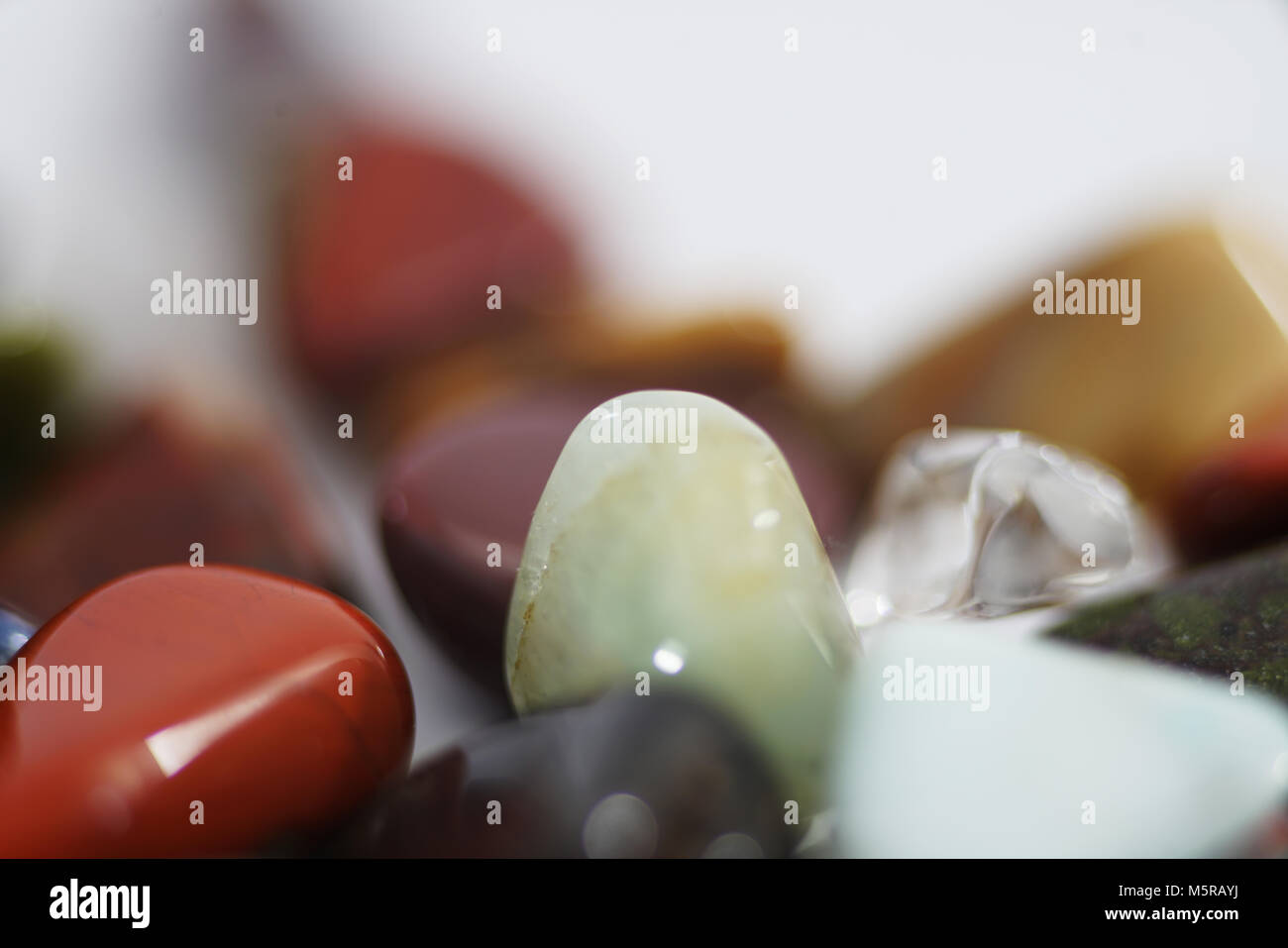 Minerals of various sizes and shapes, from sand to marble to gemstones ...